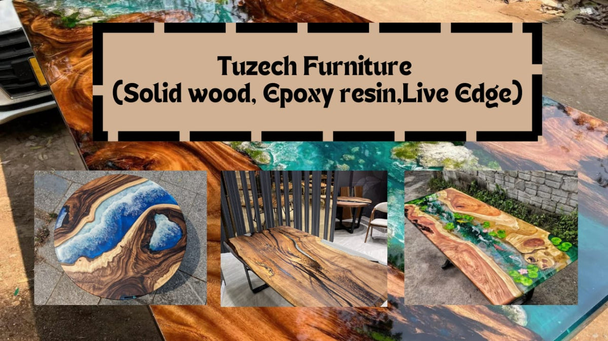 Four amazing epoxy table top ideas | Tuzech store