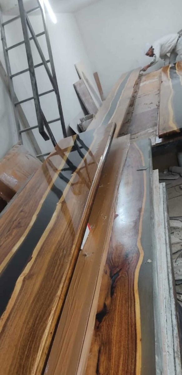 Customized Resin Epoxy Bar Tops, Resin countertop, Epoxy River Top, Ki ...